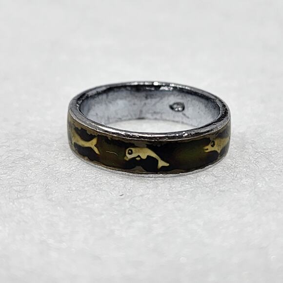 American Vintage | Jewelry | Vintage Dolphin Mood Ring | Poshmark